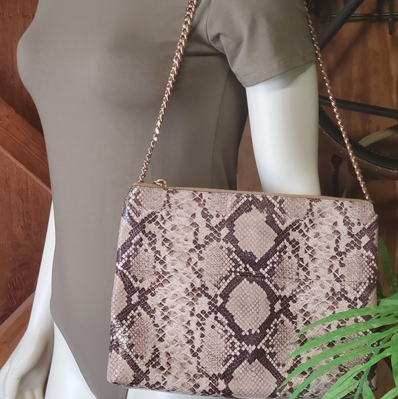 Coach | Bags | Coach Hirise Python Snake Leather Borough Bag | Poshmark